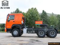 China New SINOTRUK HOWO 380HP 6x4 Tractor Head Tanzania RHD for sale