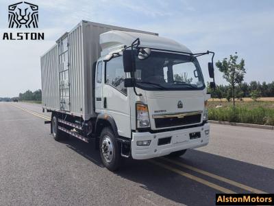 China New Sinotruk HOWO 116HP 4x2 Cargo Box Truck Nigeria Price for sale