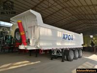 China 3 Axle 60 Ton U-Type Dump Trailer for Angola – Factory Price for sale
