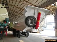 China 3 Axle 60 Ton U-Type Dump Trailer for Angola – Factory Price for sale