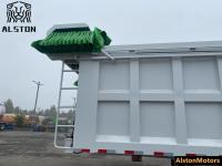 China 3 Axle Dump Trailer with Tarpaulin for Zambia – Factory Price for sale