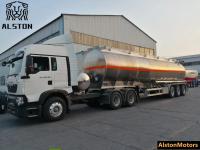 China 3 Axle Aluminum Fuel Tank Trailer for Algeria – Factory Price for sale