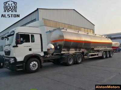 China 3 Axle Aluminum Fuel Tank Trailer for Algeria – Factory Price for sale
