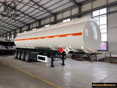 China 3 Axle Carbon Steel Fuel Tank Trailer for Nigeria – Factory Price for sale