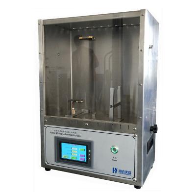 China Textile 45 Degrees Flame Retardant Performance Test Machine GB/T14644 & ASTM D1230 Compliant for sale