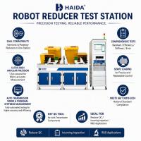 China HD Robot Reducer Test Station Harmonic Planetary Gearbox Testing Machine Transmission Error Backlash Stiffness 1 Arc Second for sale