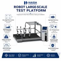 China Humanoid Robot Large Scale Tester Platform Belt 230kg Load 40km/h Bidirectional Slope Endurance Fatigue Testing Equipment for sale