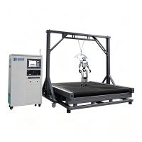 China HD Robot Dynamic Test Platform Walking Stability Testing Machine Equipment Adjustable Slope 0 20 Degrees Speed Control 0 18 km/h for sale