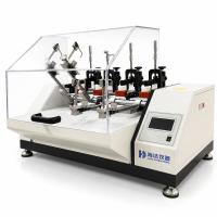 China HAIDA Finished Shoe Flexing Tester SATRA TM92 Shoe Flex Resistance Testing Machine 4 Stations LCD Counter Shoe Test Equipment for sale