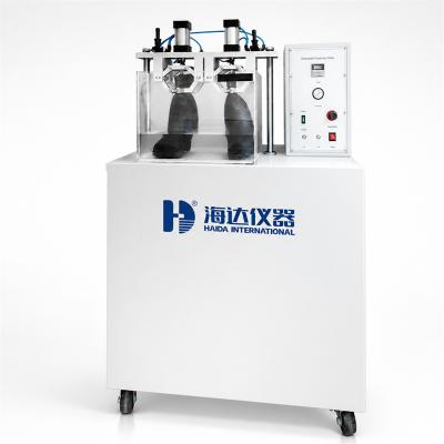 China HAIDA Shoe Water Penetration Tester Rubber Overshoe Boots Water Permeability Testing Machine for Footwear Test Equipment for sale