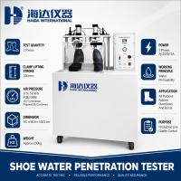 China HAIDA Shoe Water Penetration Tester Rubber Overshoe Boots Water Permeability Testing Machine for Footwear Test Equipment for sale