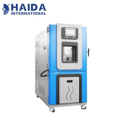 China Laboratory Electrical Test Programmable Paint Type 150L Humidity Temperature Chamber for sale