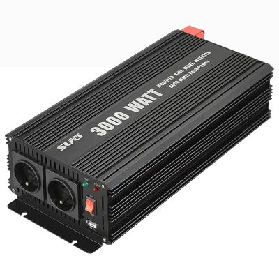 China 3000W  Solar 12V 24V Modified Sine Wave DC To AC Power Inverter for sale