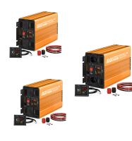 China Intelligent 1000W DC AC PV Power Inverter With UK Socket for sale