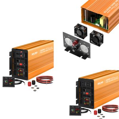China DC To AC PV Power Inverter Pure Sine Wave Inverter With Universal Socket for sale