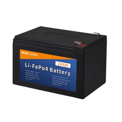 China 12ah Lifepo4 Lithium Storage Battery 12v Battery Pack Overcurrent Protection for sale