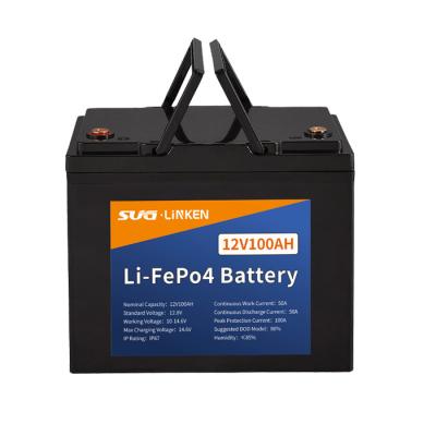 China 100ah 12v Lifepo4 Energy Storage Lithium Battery 1.28kwh for sale