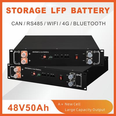 China 48VDC Lithium Storage Battery 2.4kwh Lead Acid Batteries 50A for sale