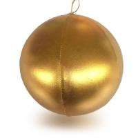 China Silver Disco Pillow Inflatable Christmas Ball Balloon with Polyester Skin PVC inner ball for sale
