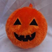 China Bounce with PVC Inner Ball Halloween Jack-O-Lantern Stuffed Bouncy Balls for sale