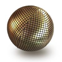 China Inflatable Beach Ball Disco Theme Party Decoration for Summer Pool Toys 20'' Diameter for sale