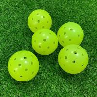 China Logo Customized Logo Availabled Pickleball Ball Set for Outdoor Pickleball Accessories for sale