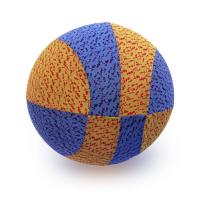 China 8 to 13 Years Age Range Colorful Fabric Cover Balloon Ball Toy for Kids Play for sale