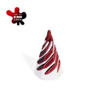China PLA 3D Printed Vortex Thread Illusion Pass Through Pyramid Fidget Toy for Kids and Adults for sale
