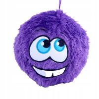 China Polyester Outer Skin Material Crazy Face Fabric Covered Fuzzy Ball 16