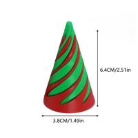 China 3d Printed Fidget Toy Plastic Pla Spiral Pyramid Cone Impossible Fidget Cone for Unisex for sale