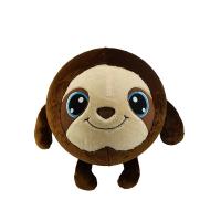 China Inflatable Plush Ball Toy Winter Animals Bouncy Balls with PVC Inner Ball Material for sale