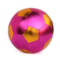 China 100g-600g OEM ODM Accepted Inflatable Beach Balls with Colorful Metal Cloth Surface for sale