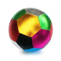 China 100g-600g OEM ODM Accepted Inflatable Beach Balls with Colorful Metal Cloth Surface for sale