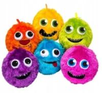 China FUZZY BALL EMOT 15cm Shaggy Plush Ball Emotions Tassel Inner Ball Material PVC 15 cm for sale
