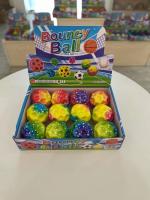 China Kids' Favorite High Resilience Moon Shape Porous Bouncy Ball with Ergonomic Design for sale