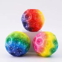 China Eco-friendly High Bouncing Moon Shape Anti Relief Ball Toys Space Ball for Kids Play for sale