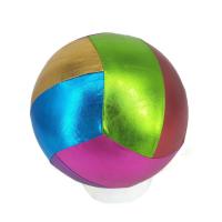 China Polyester Skin Beach Ball Colorful and Beautiful Inflatable Toy with PVC Inner Fabric for sale