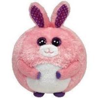 China Carnation Pink Bunny Rabbit Inflatable Toy Stuffed Plush with Inner Ball PVC Material for sale
