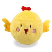 China Carnation Pink Bunny Rabbit Inflatable Toy Stuffed Plush with Inner Ball PVC Material for sale