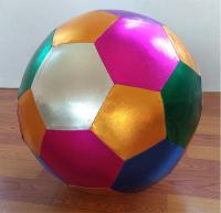 China 24'' Diameter Inflatable Covered Fabric Toy Ball for Children's Outdoor Activities for sale