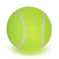 China Soft Big Inflatable Tennis Ball For Kids Playing Age Range 5 to 7 years Polyester PVC for sale
