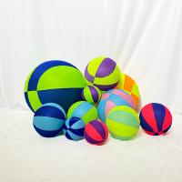 China Soft Big Inflatable Tennis Ball For Kids Playing Age Range 5 to 7 years Polyester PVC for sale