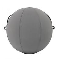 China Linen Material Yoga Ball Cover for Office Gym Balance Exercise Inflatable Pvc Ball for sale