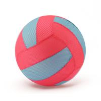 China Unisex 50cm Neon Mesh Inflatable Volleyball Cloth Toy Ball for Recreational Play for sale