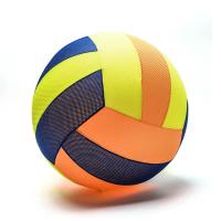 China Unisex 50cm Neon Mesh Inflatable Volleyball Cloth Toy Ball for Recreational Play for sale