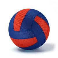 China Unisex 50cm Neon Mesh Inflatable Volleyball Cloth Toy Ball for Recreational Play for sale