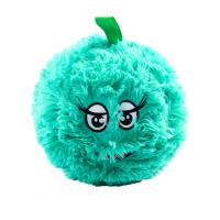 China Green 30 cm Inflatable Fuzzy Monster Ball Soft Toy Ball for Throwing Catching and Kicking for sale