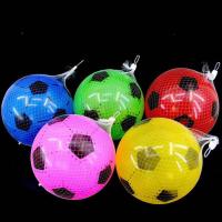 China Embossed Printing 8-inch Inflatable Football for Kids Sports Beach Ball Pool Toys PVC for sale