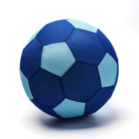 China BM-F-r&b Fabric Cover Inflatable Toy Trend for  Football Beach Ball Polyester + PVC for sale