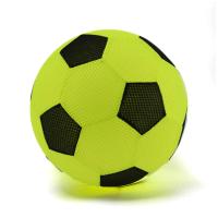 China BM-F-r&b Fabric Cover Inflatable Toy Trend for  Football Beach Ball Polyester + PVC for sale